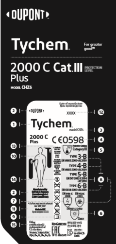 Tychem® 2000 C Plus
